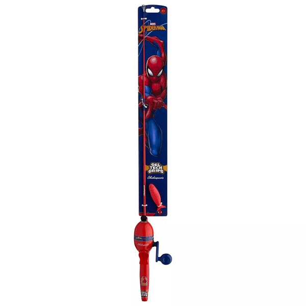 Shakespeare Spiderman Beginners Kids Fishing Rod Combo – Sea-Run Fly ...