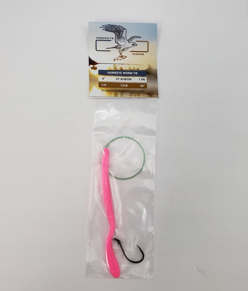 Hawkeye Pre Tied Worm Leaders – Sea-Run Fly & Tackle