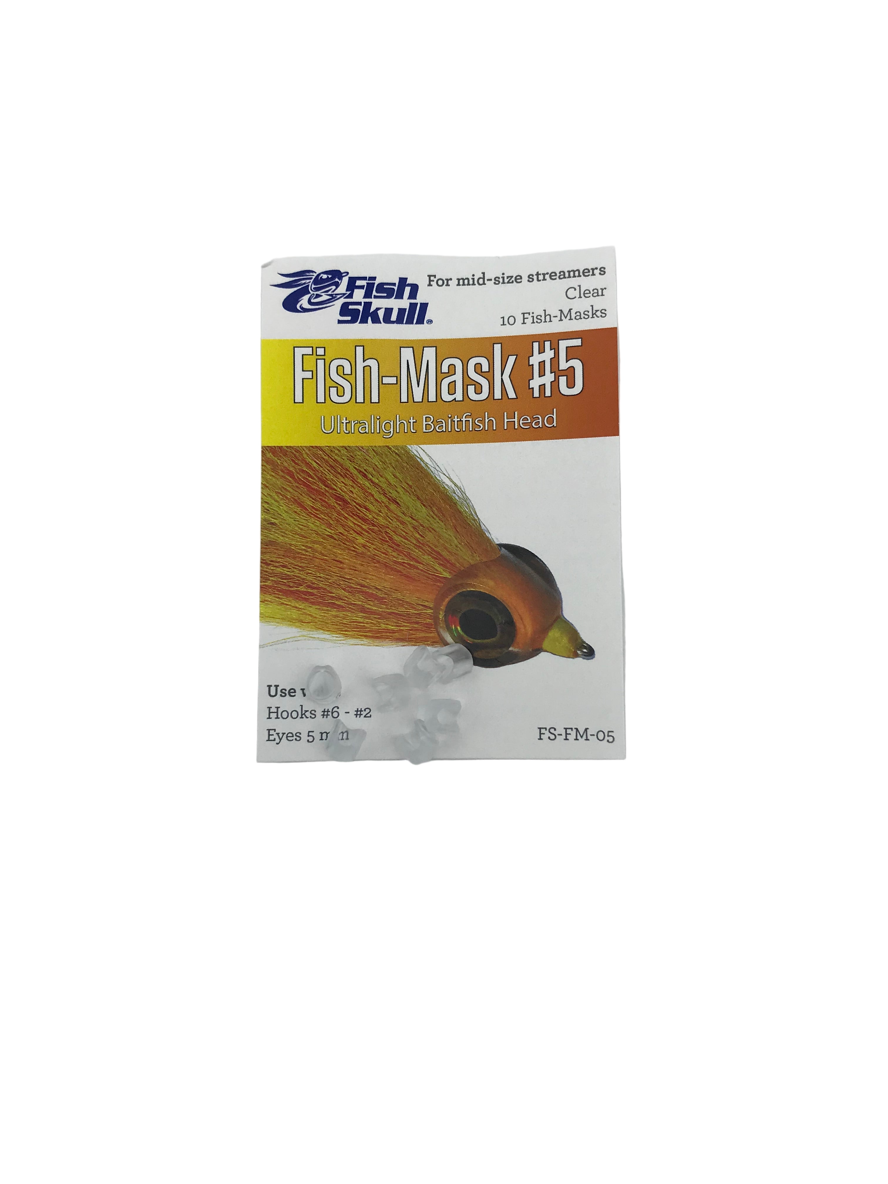Fishing Streamer Tying Material Fly Tying Colored Fish Mask Streamer ...
